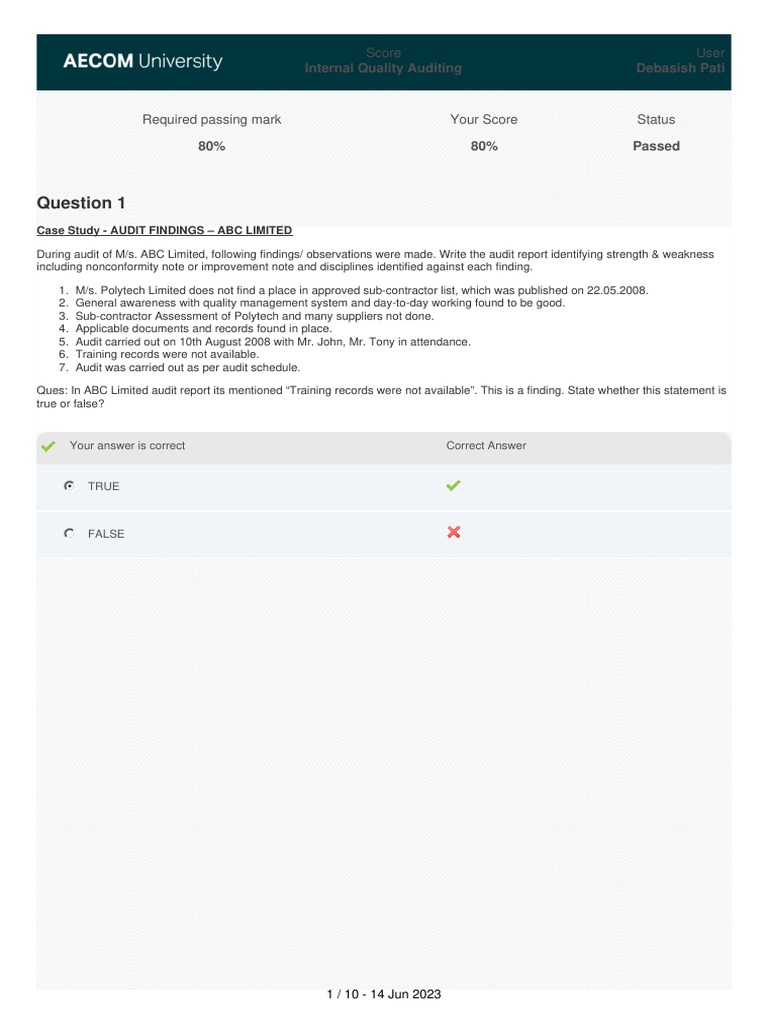 My Exam Results | Download Free PDF | Audit | Business