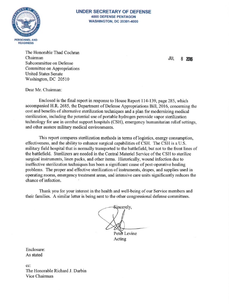 Surgical Sterilization in Austere Military Medical Environments | PDF