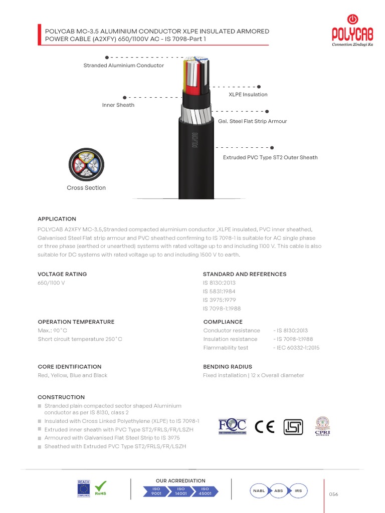LT Cable Catalog - V9 - ORD 10054 | PDF