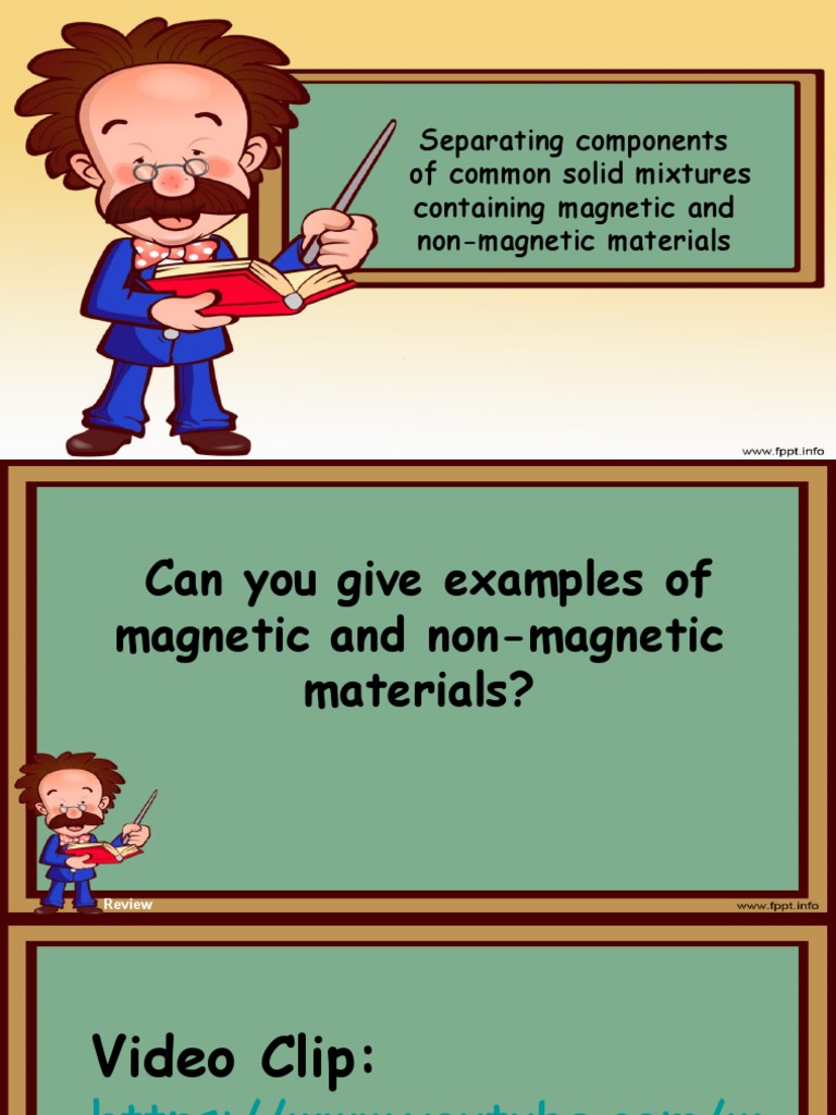 Separating Components of Common Solid Mixtures | PDF