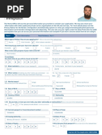 UK Visa Application Form | PDF | National Security | Social Institutions