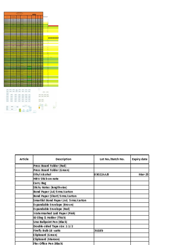 TEAM E Inventory List For Verification of Semi Annual Inventory June 202311111 1 | PDF