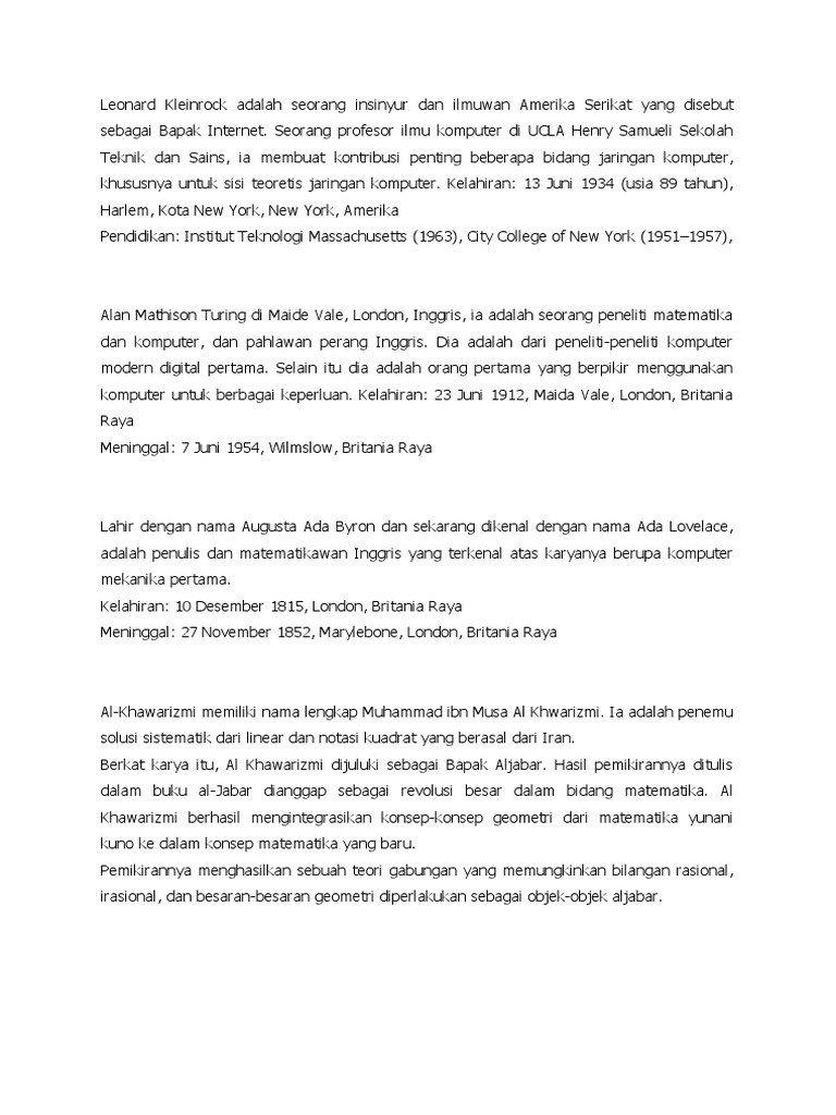 Leonard Kleinrock Adalah Seorang Insinyur Dan Ilmuwan Amerika Serikat Yang Disebut Sebagai Bapak ...