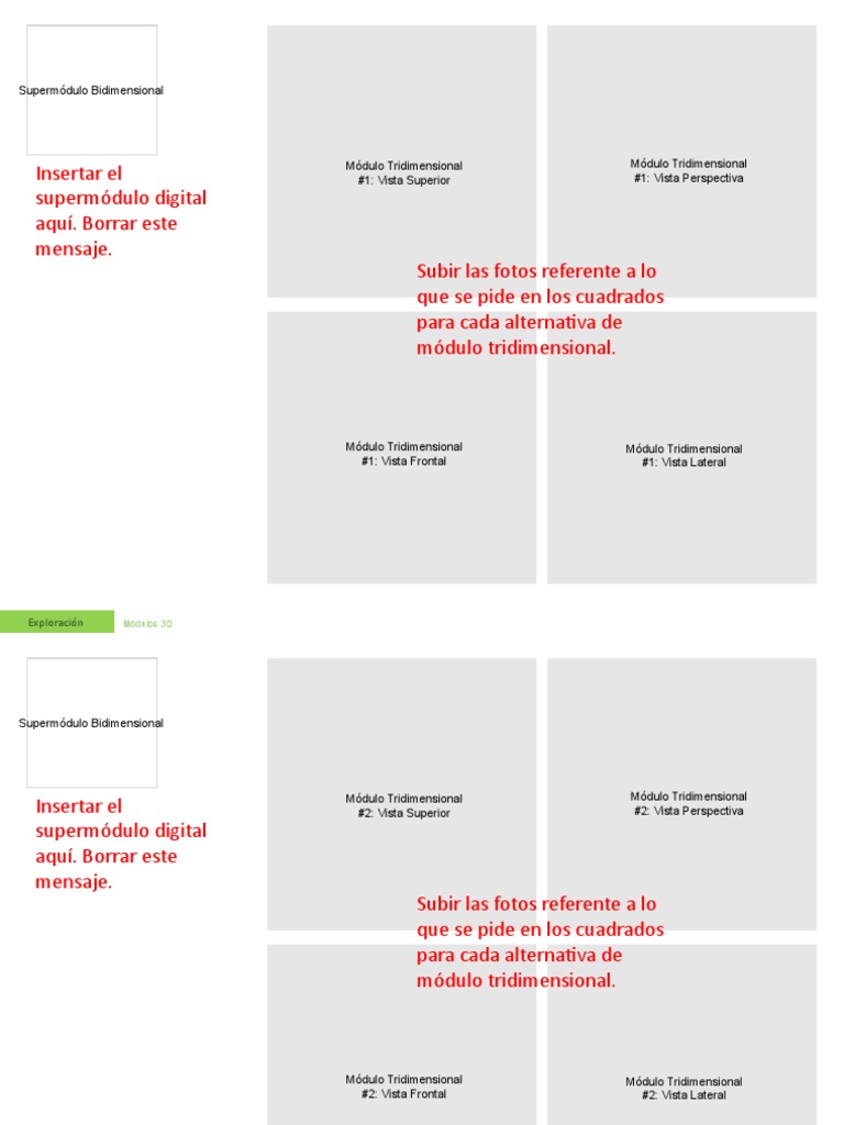 DS01 - Plantilla 13 - Módulos 3D | PDF