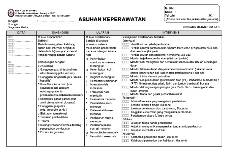 Resiko Perdarahan | PDF
