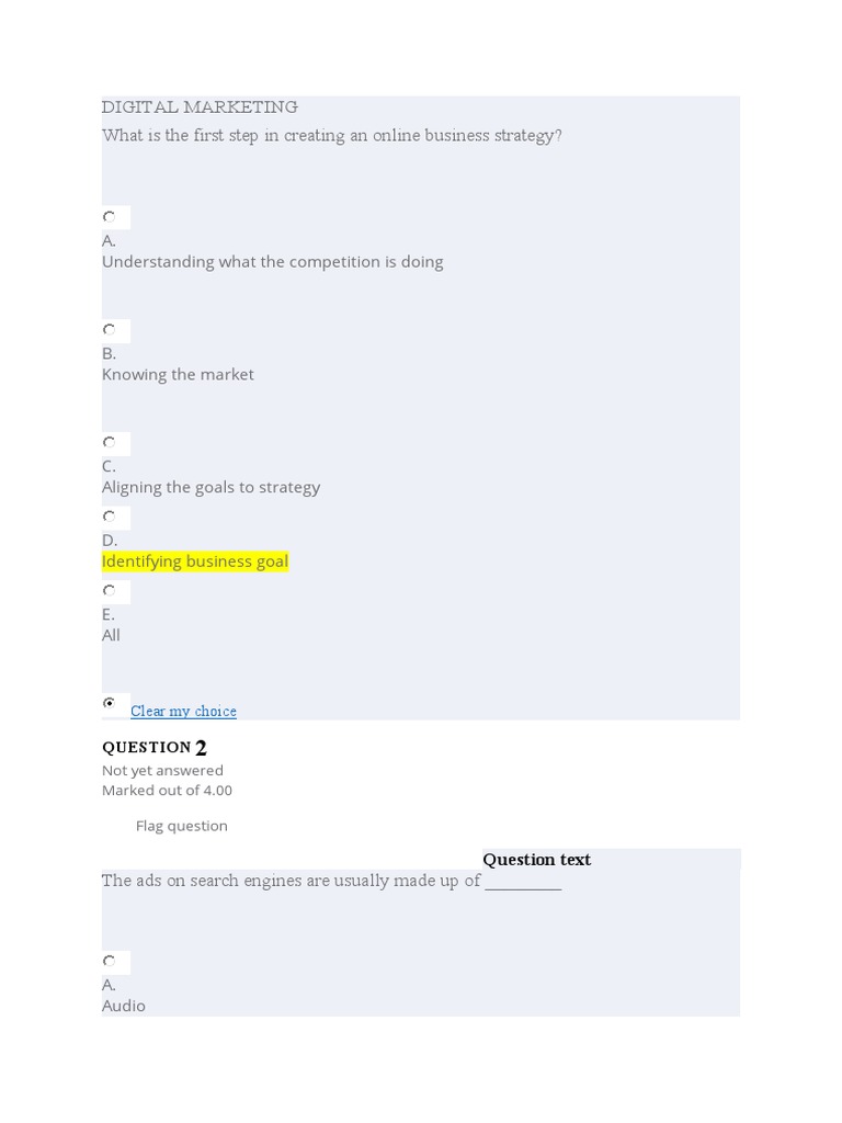 Digital Marketing | PDF