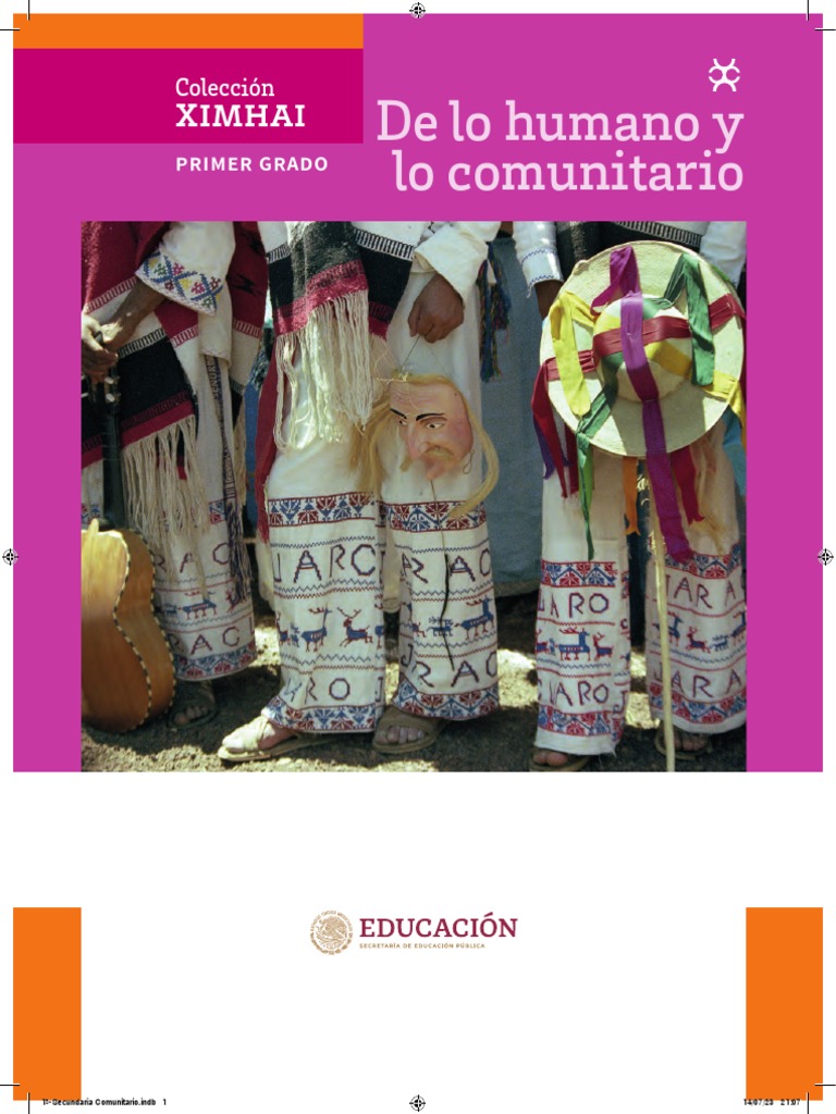 1° de Lo Humano A Lo Comunitario - #Librosdetexto #LibrosComunistas #LibrosDeTextoGratuitos | PDF