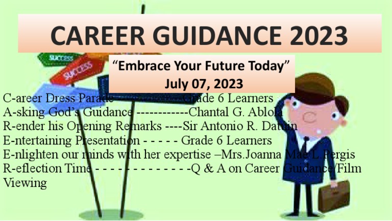 Career Guidance Program | PDF