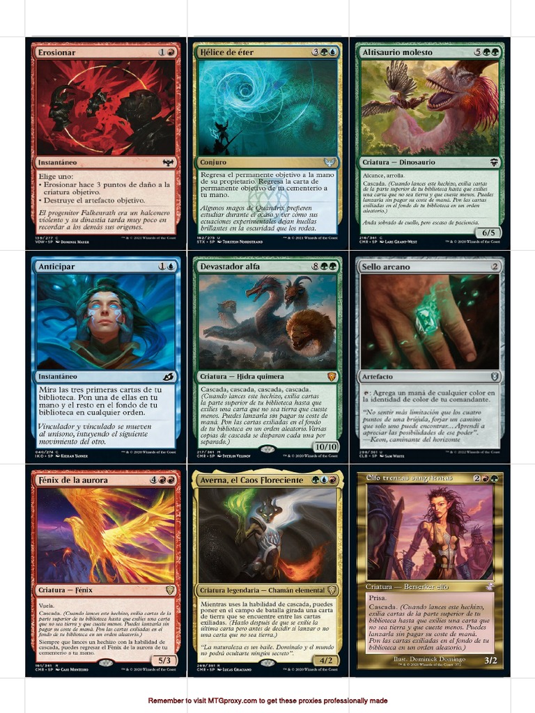 MTG Print | PDF