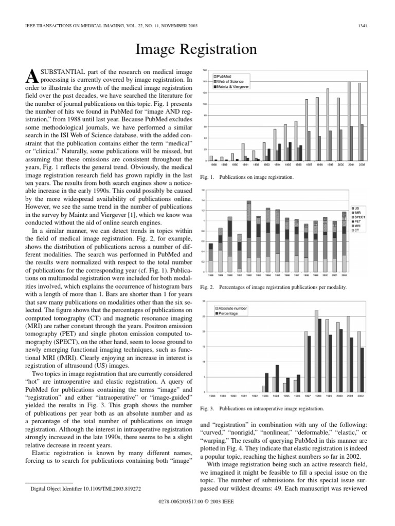 Image Registration Pluim2003 | PDF | Medical Imaging | Spie