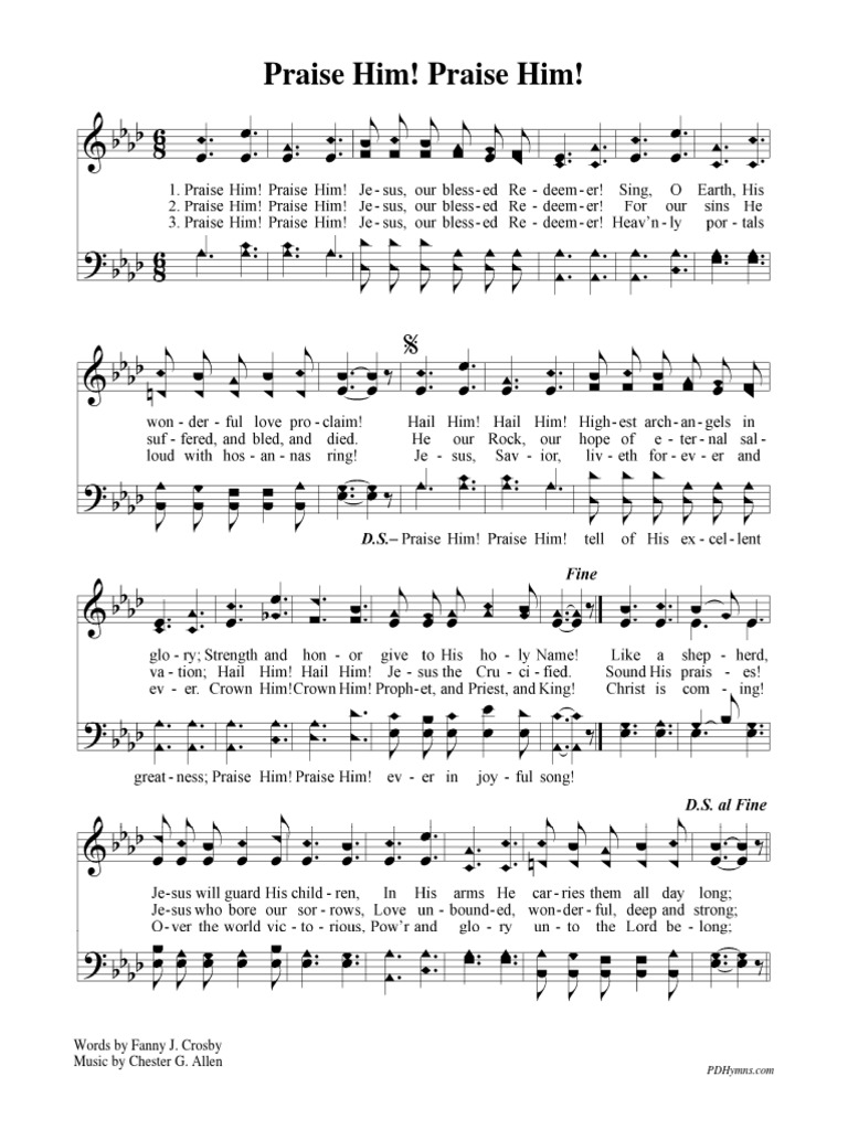 Praise Him Praise Him | PDF
