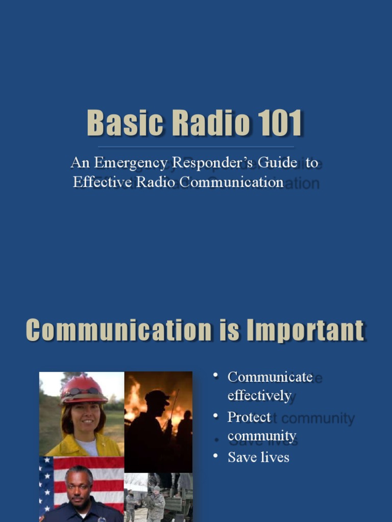 Basic Radio Handling | PDF | Radio | Very High Frequency