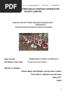 Poultry Farming Project Proposal | PDF | Poultry | Agriculture