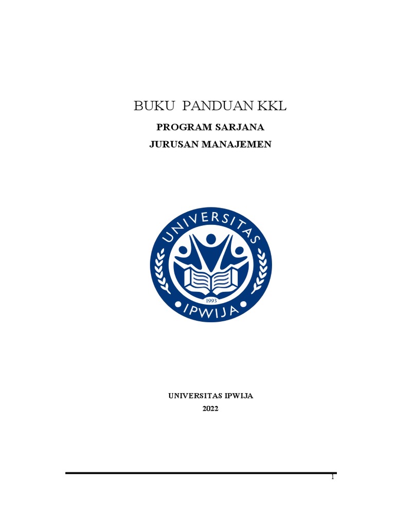 Buku Panduan KKL - 2022 - UNIP | PDF