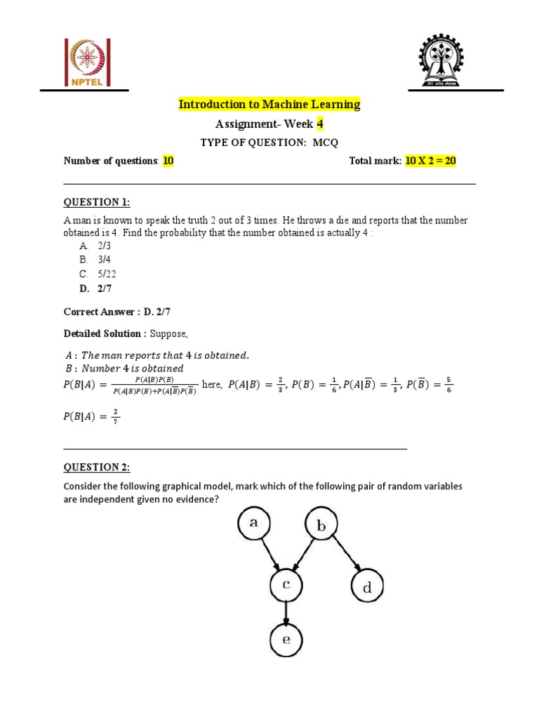 Assignment Week 4 | PDF