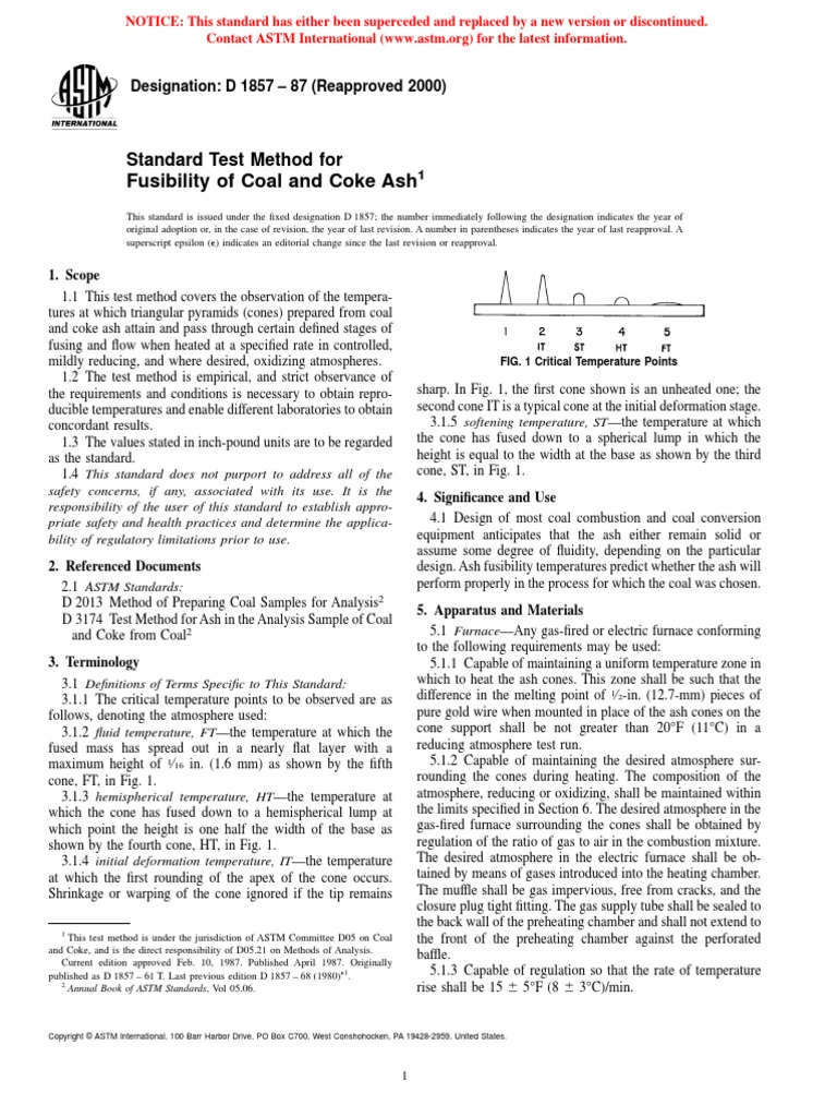 D 1857 - 87 r00 - Rde4ntctoddsmda | PDF | Technology & Engineering