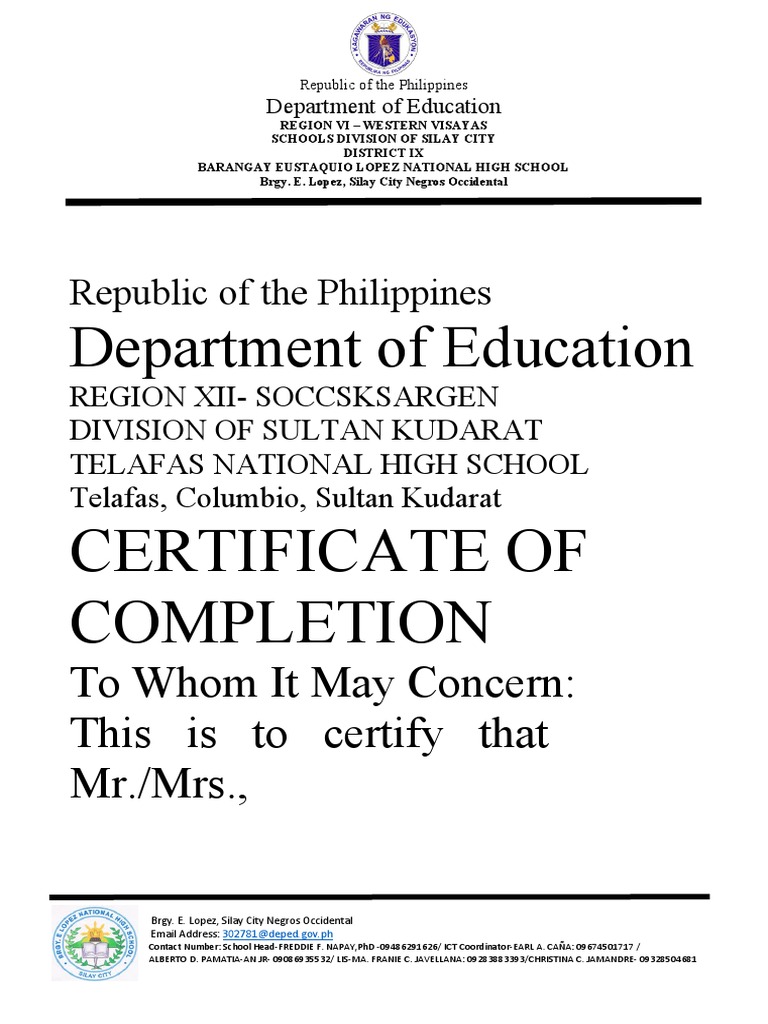 Esat Certification | PDF