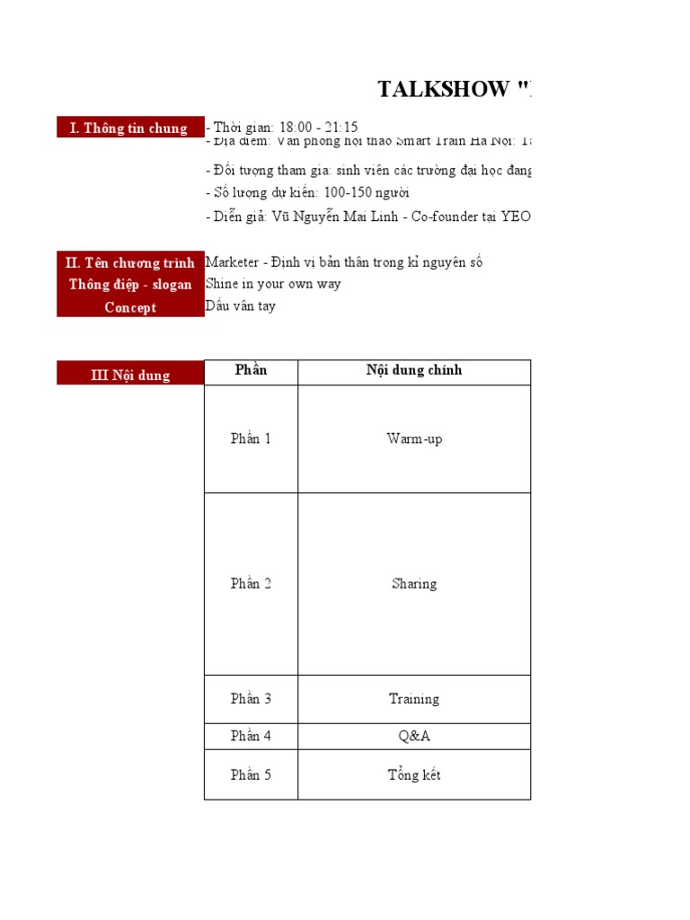 Masterplan & Checklist (1) | PDF