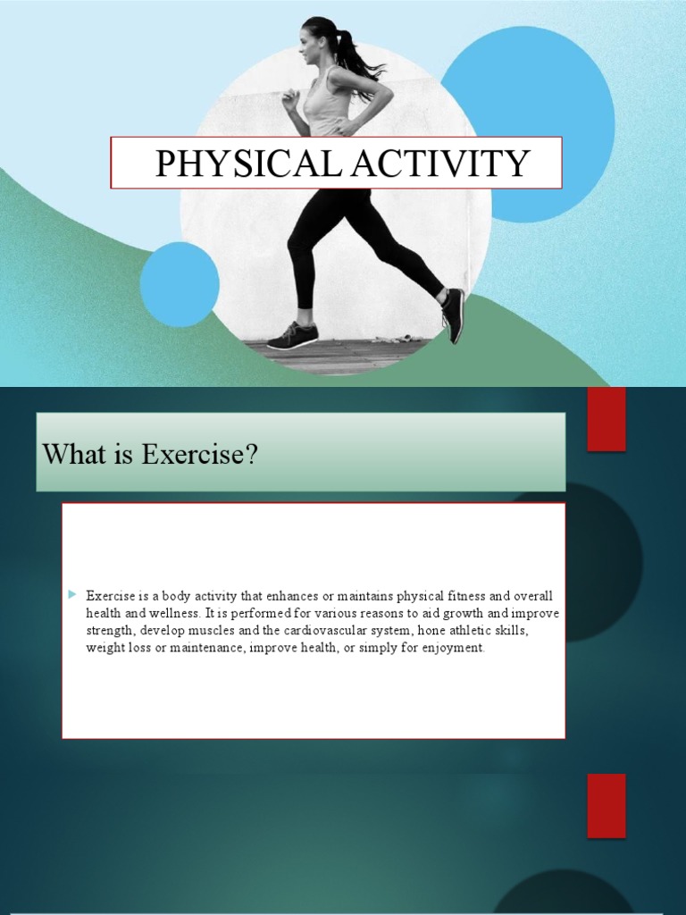 1 PHYSICAL ACTIVITY Demo Final | PDF | Physical Fitness | Strength Training