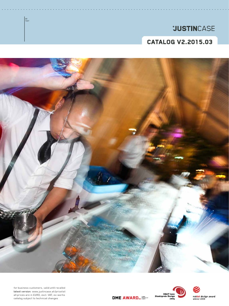 JUSTINCASE Catalog V2 | PDF