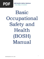Module 1 - OSH and The BOSH Framework | PDF | Occupational Safety And ...