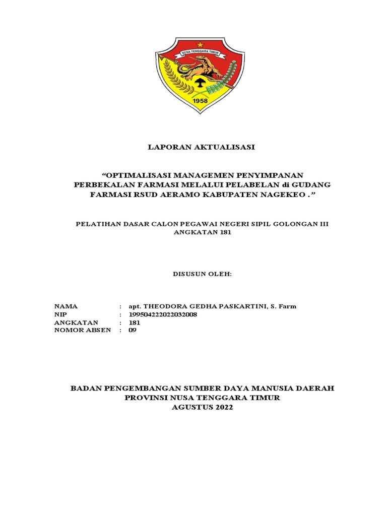 03 - Theodora Gedha Paskartini - Laporan Word | PDF