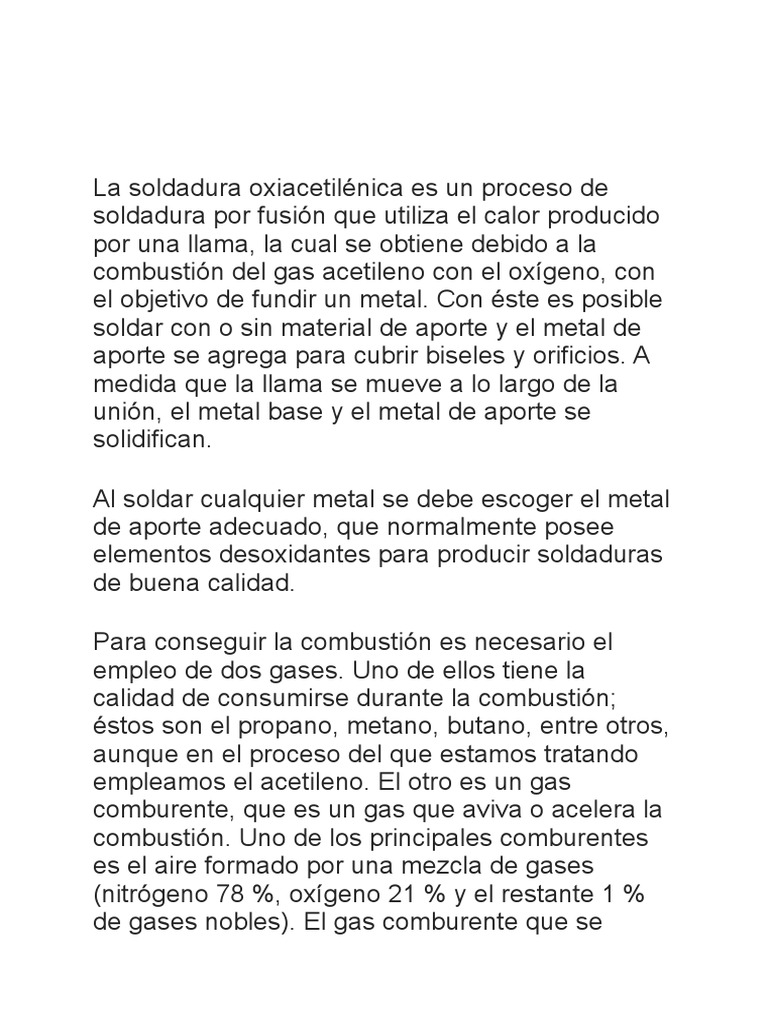 Tipos de Flama | PDF