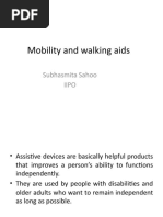 Guide to Ambulation Devices and Usage | PDF | Wheelchair | Walking