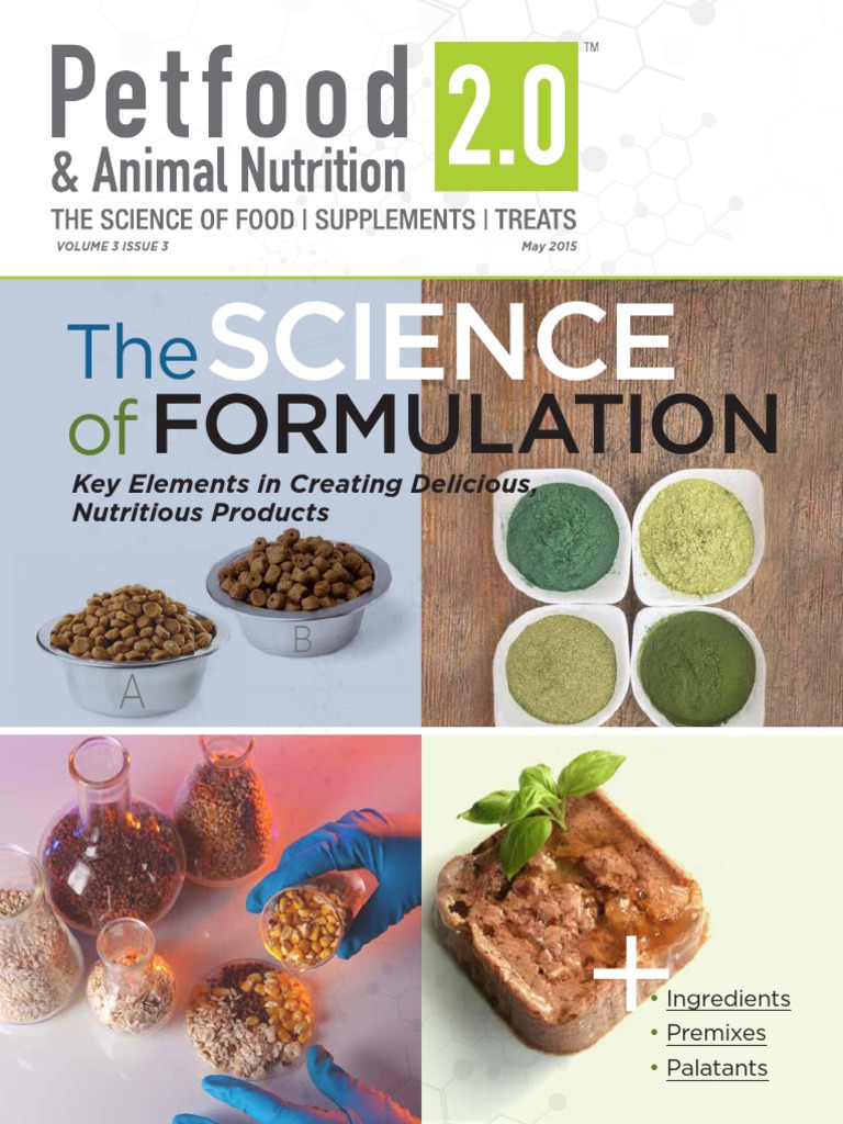 Pet Food and Animal Nutrition formulation | PDF