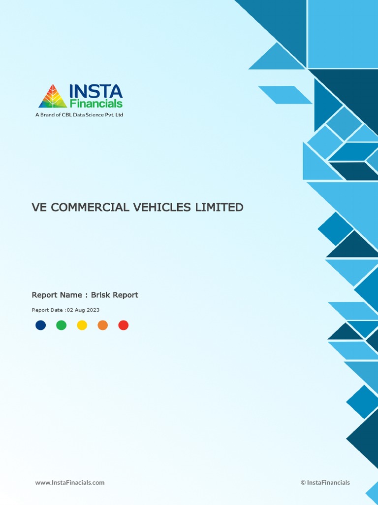 BRisk Report of Ve Commercial Vehicles Limited - 307948 - 01-08-2023 ...