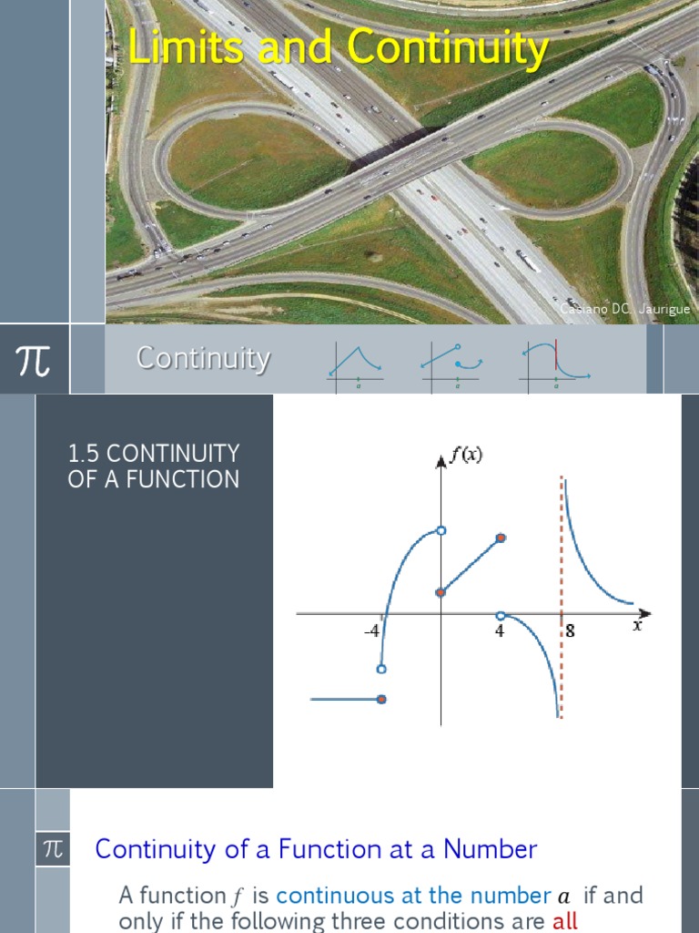 Continuity and Discontinuity Guide | PDF