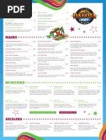 Chartwells New Menu 2526 | PDF | Salad | Gravy