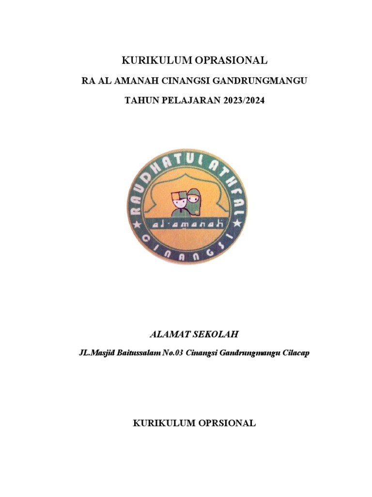 Cover Ikm Contoh RPP Km.23 Ok | PDF