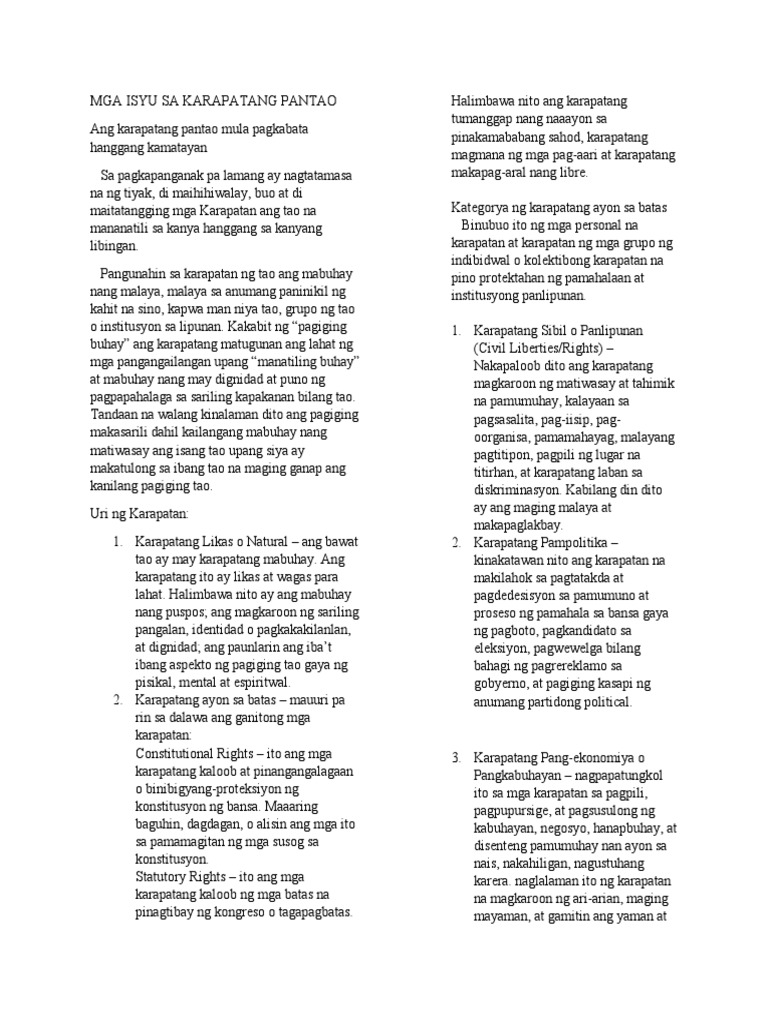 Constitutional Rights | PDF | Social Science