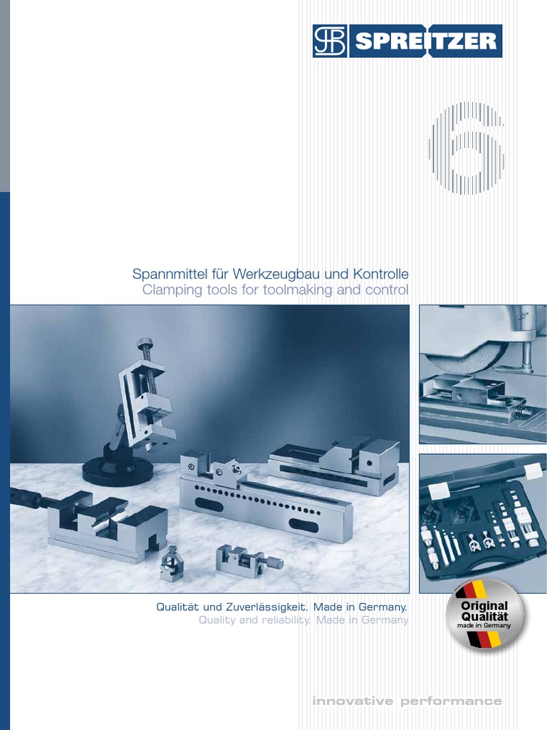 Clamping Toolmaking Control | PDF