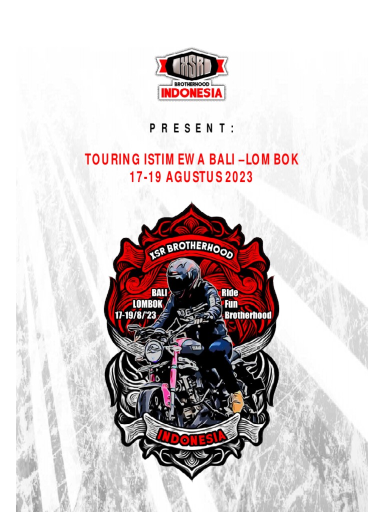 Announcement Tourist Bali-Lombok 2023 Rev-1 | PDF