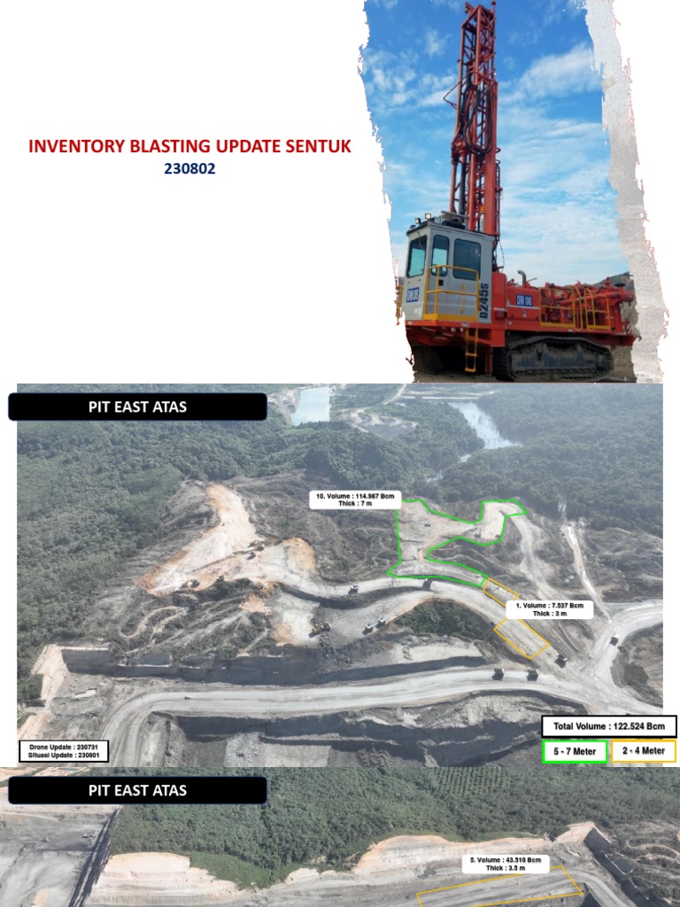 Mining Inventory Volume Report | PDF | Science & Mathematics | Technology & Engineering