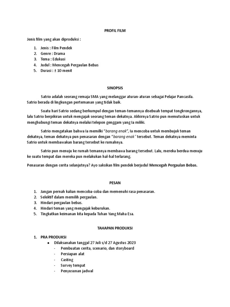 Proposal Prakarya | PDF