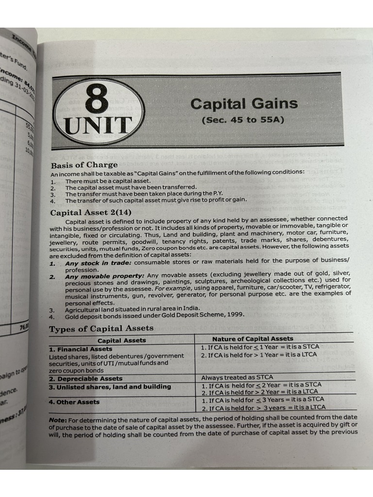 Capital Gains | PDF