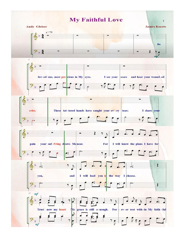 My Faithful Love | PDF