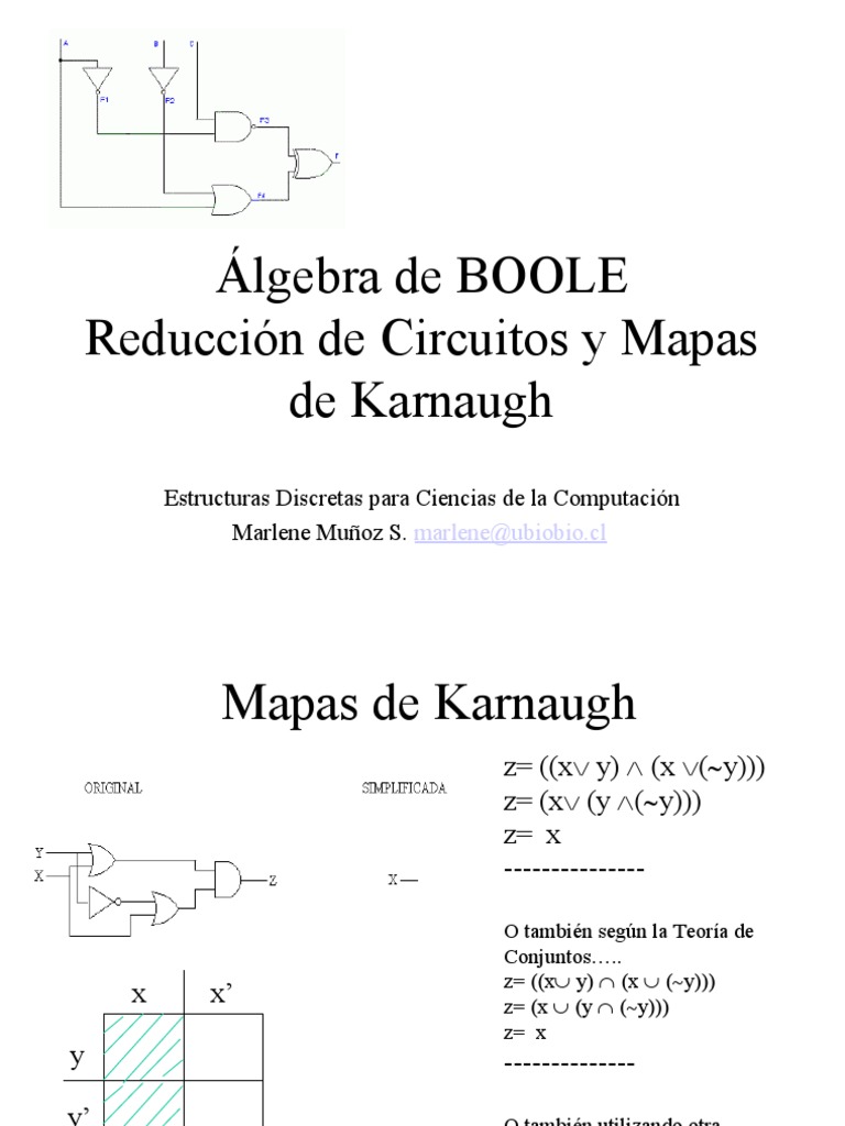 Mapas de Karnaugh | PDF