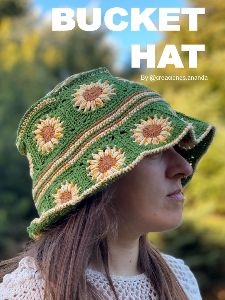 Bucket Hat | PDF | Tejer | Artes Textiles