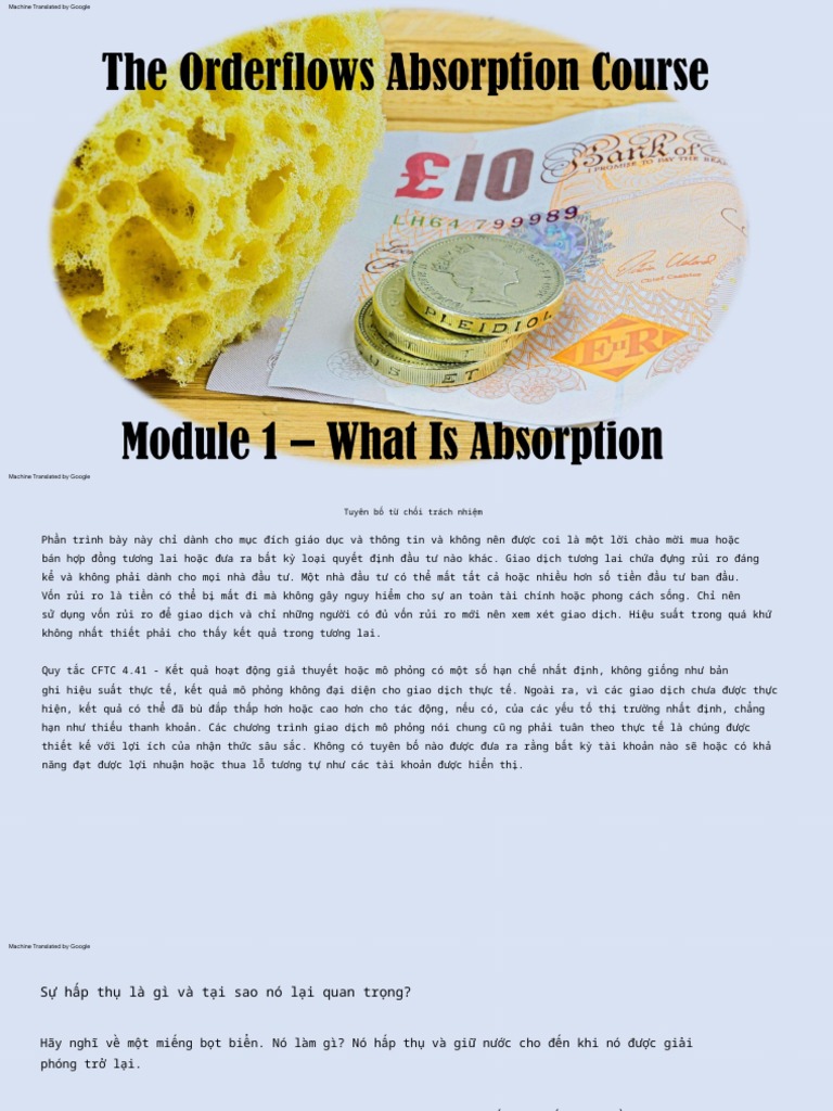 OrderFlow - Absorption - Vietsub | PDF