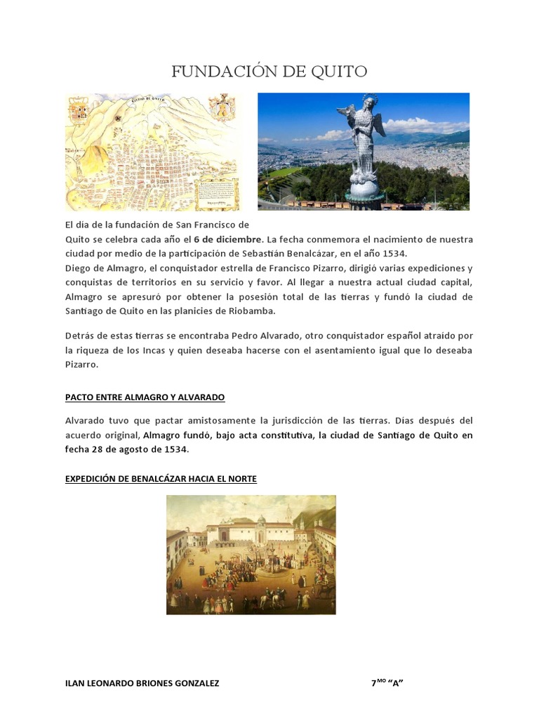Fundación de Quito | PDF