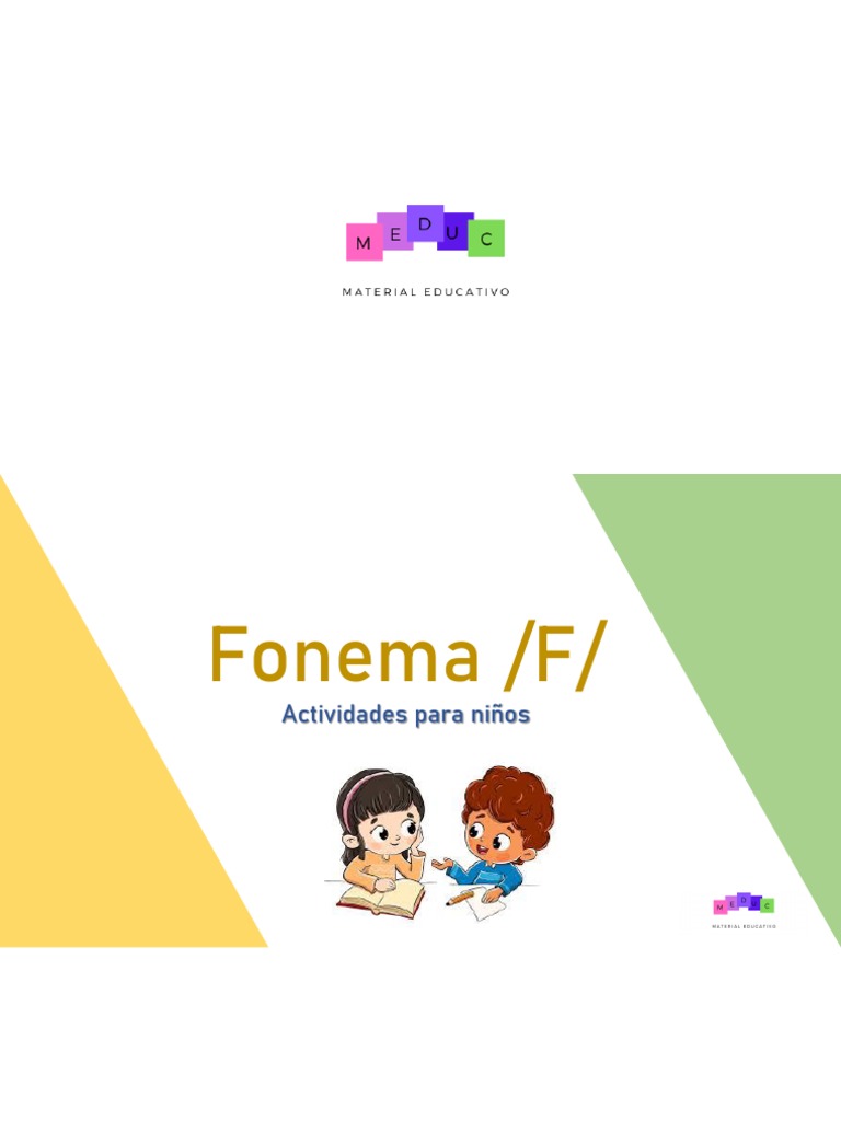 Fonema f | PDF