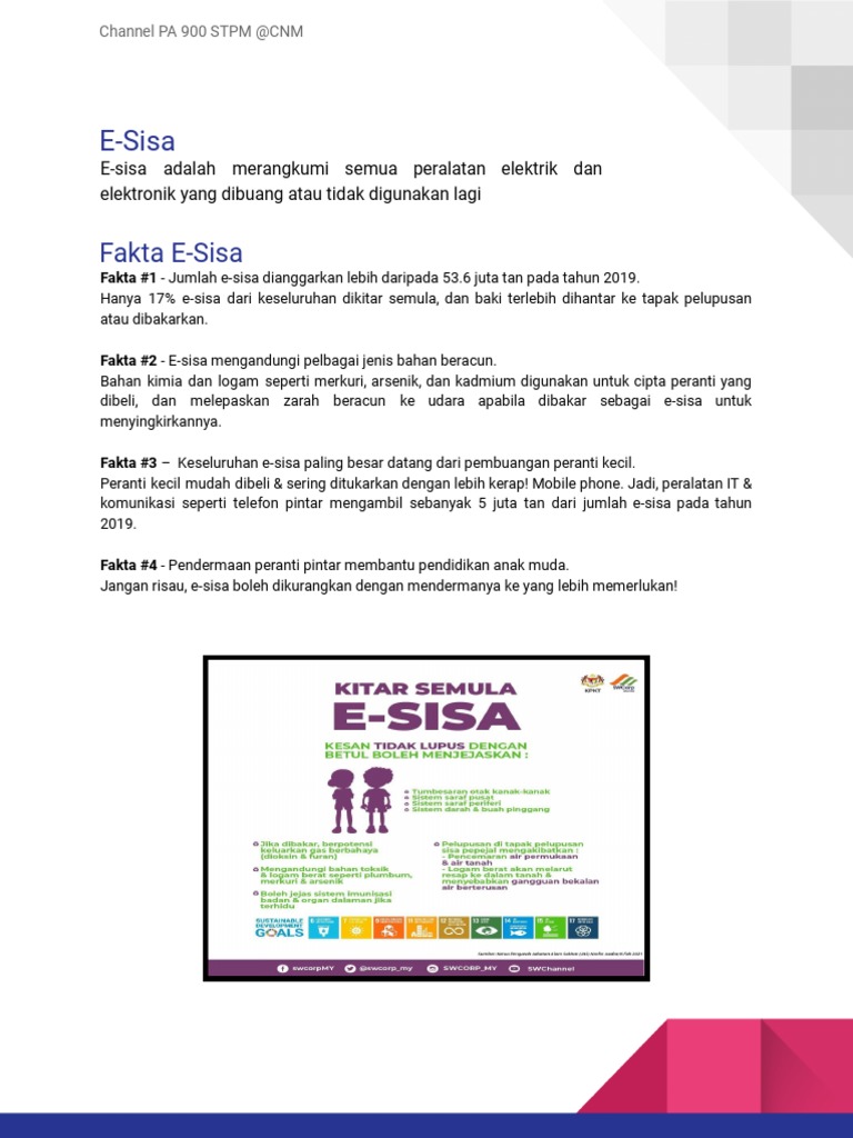 Isu Alam Sekitar E-Sisa | PDF