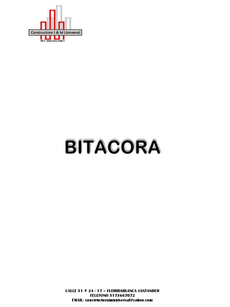 BITACORA | PDF
