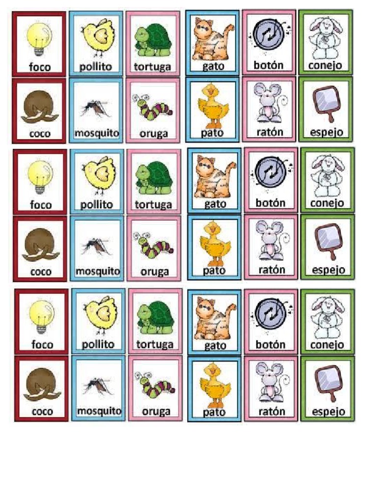 Imagenes para Rimas | PDF