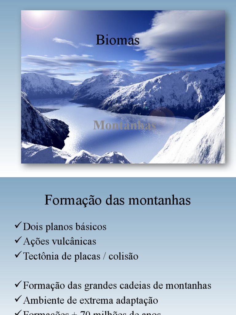 Biomas Montanhas | PDF