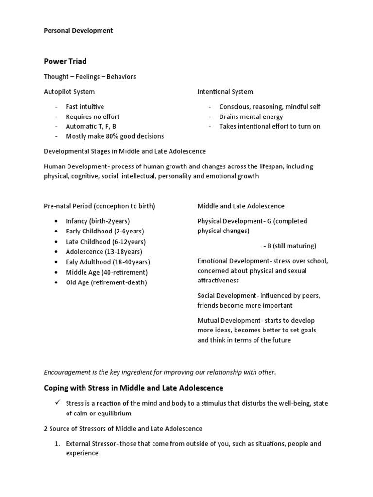 Perdev Reviewer | PDF